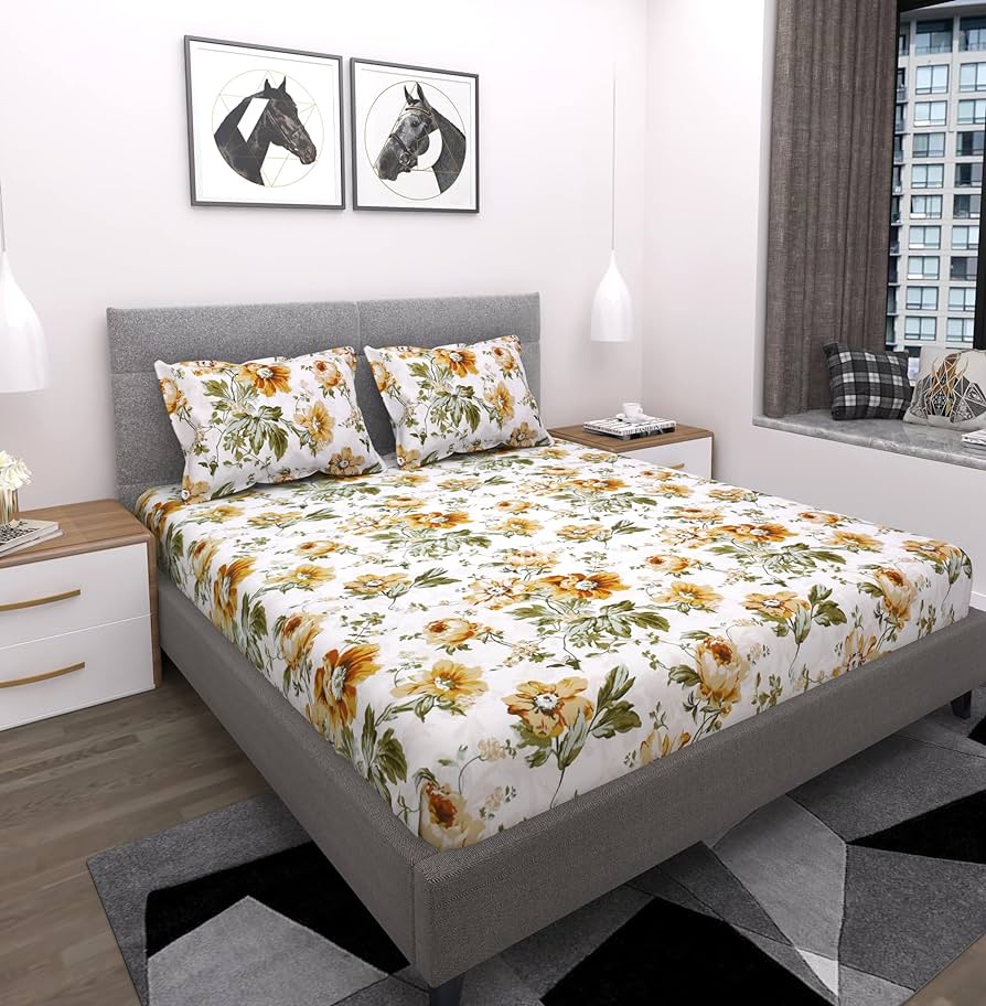 Cadar Queen Fitted 4in1 dan 6in1 Cadar Jenis Bergetah Kain Selesa Tidak ...