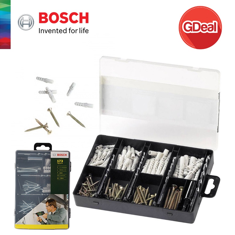 GDeal BOSCH 173pcs Fixing Set - 2607019511 | Shopee Malaysia