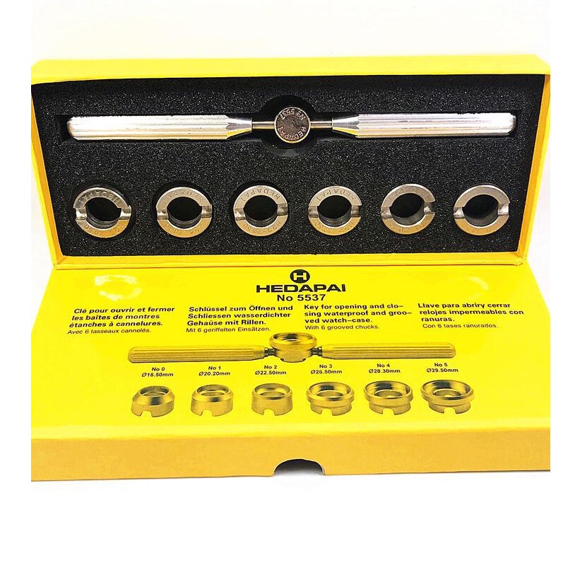 Watch Repair Tool 5537 6-head Watch Opener Open Back Cover for Grooved ...