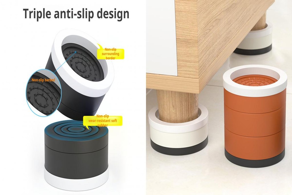 {pattaya} Stackable Furniture Boosters Anti-slip Furniture Pads ...