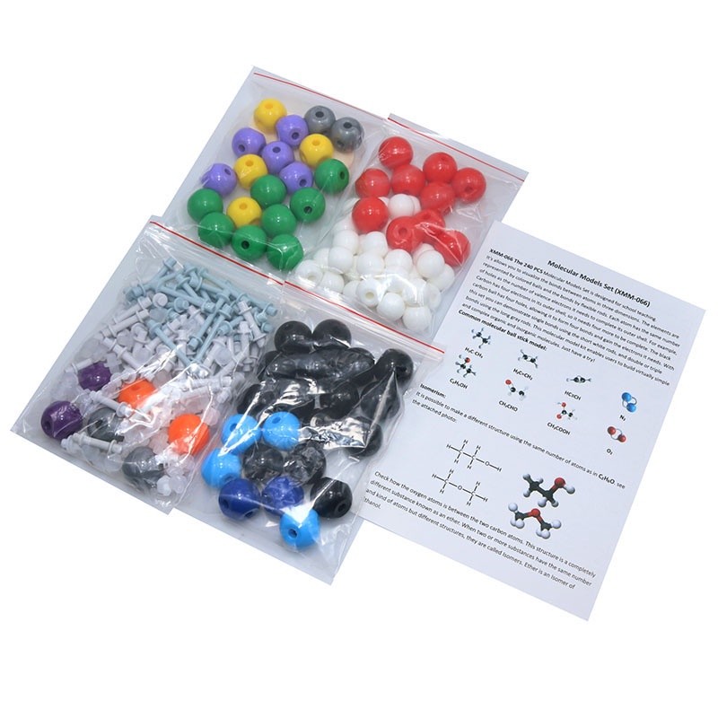 240 Pcs Chemical Set Model Molecular Structure Model kit and Organic ...