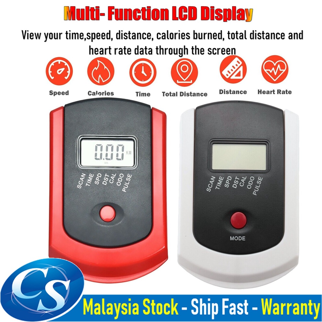 LCD Monitor Speedometer Replacement Exercise Bike Computer Meter With ...