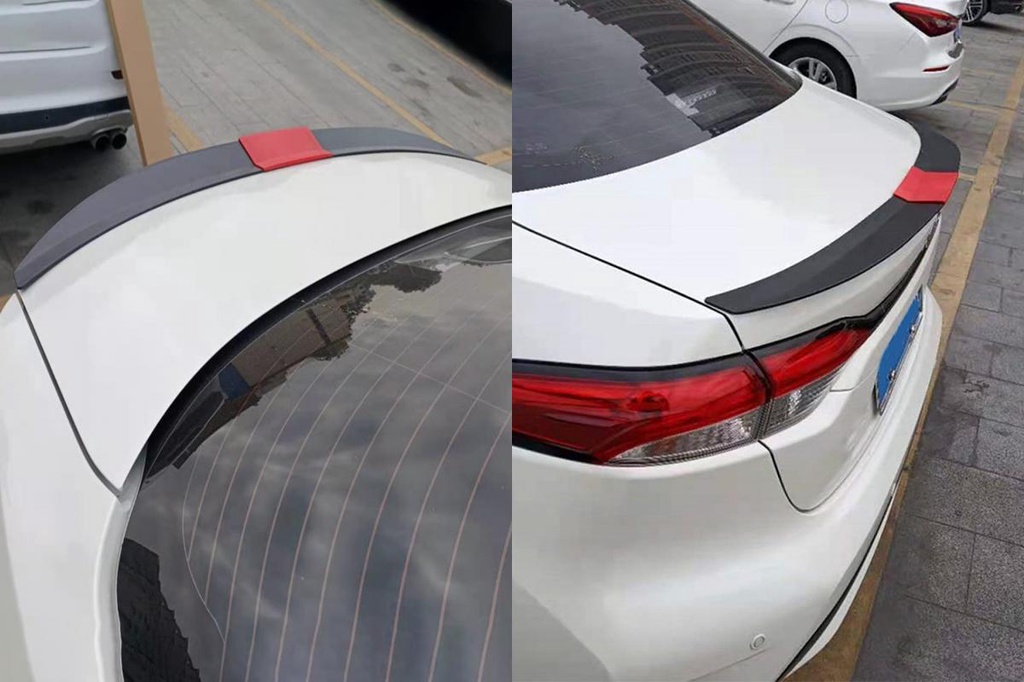 [FM] ABS Lip Spoiler for Vehicle Universal Rear Trunk Lip Spoiler Easy ...
