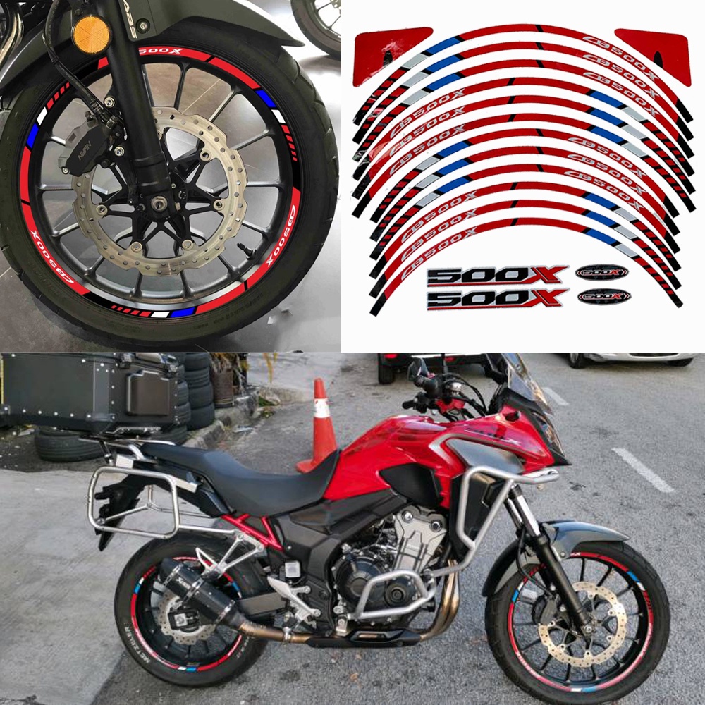 HONDA CB500X Wheel Reflective Sticker Vinyl Waterproof Motorcycle ...