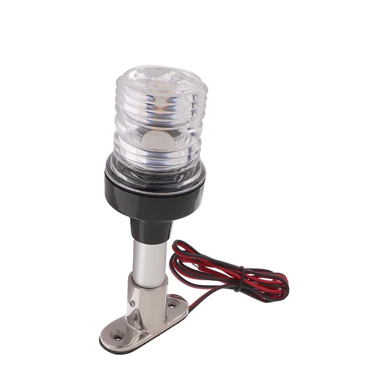 12inch White Yacht Marine Anchor Light Fold Down LED Boat Navigation ...