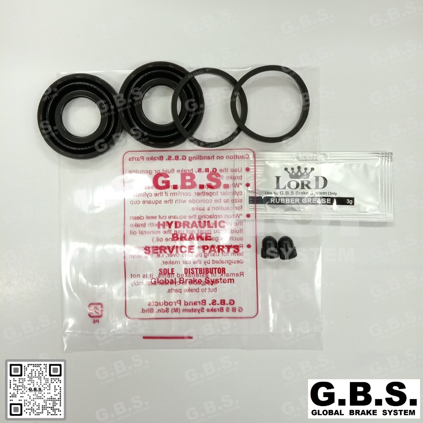 GBS Disc Brake Seal Kit For PROTON GEN2,PERSONA,SATRIA,NEO (Rear) (Half ...