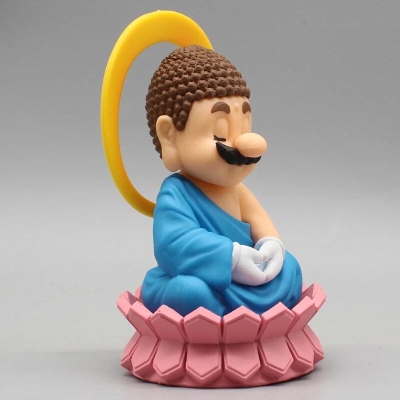 Kawaii Anime Figures Cute Buddha Crayon Shin-chan Figurine PVC Statue ...