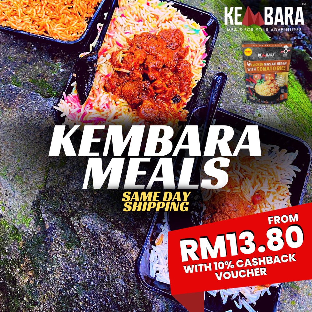 Kembara Meals - Ready To Eat Food Without Warmer (Chicken/Beef Rendang/Masak Merah/Lamb Kuzi ...