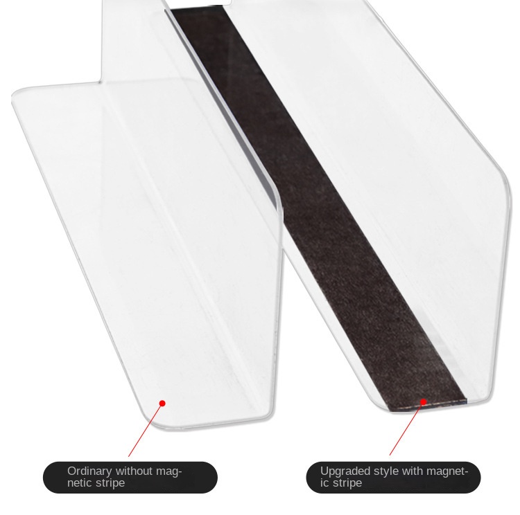 Wholesale Supermarket Classification PVC Baffle Magnetic Convenience ...