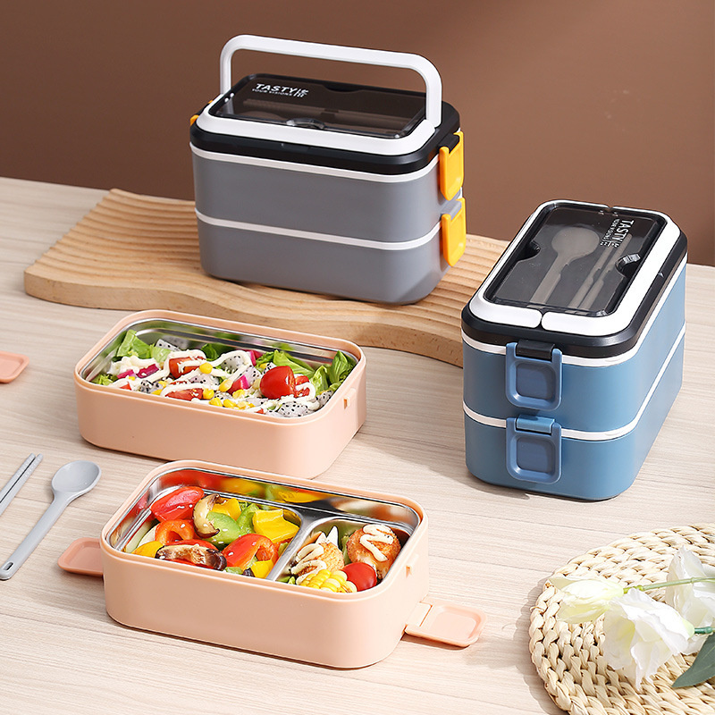 TASTY SUS 304 Stainless Steel Lunch Box Large Capacity Lunch Box With ...