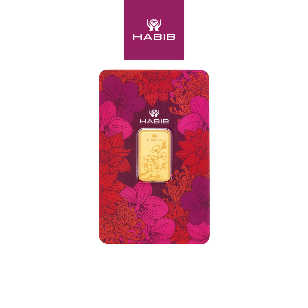 HABIB 5g 999.9 Gold Bar (Four Seasons) Manufactured By LBMA Goods ...
