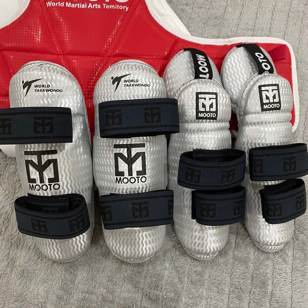 Ready Stock Taekwondo Arm Guards and Leg Guards for Children and Adults ...