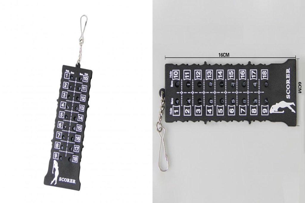 ARE Metal Golf Scoreboard Golf Accessory 18 Hole Golf Stroke Putt Score ...