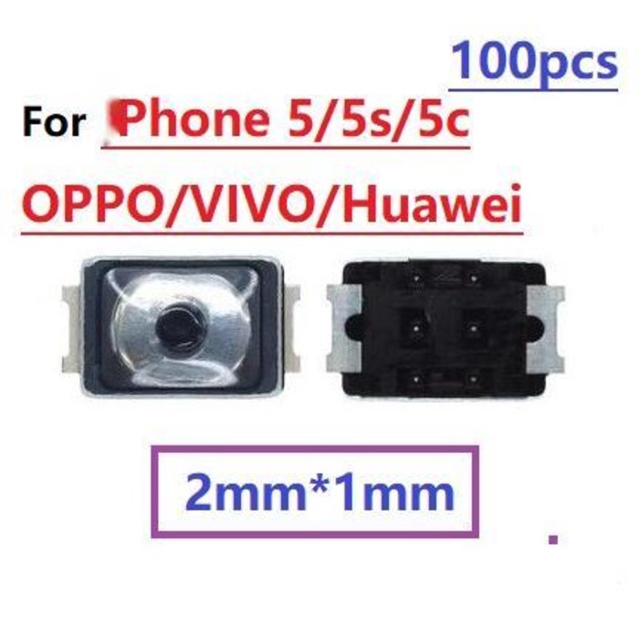 5-100pcs Small Power Button 2mmx1mm Switch Volume Top Inner ON OFF ...