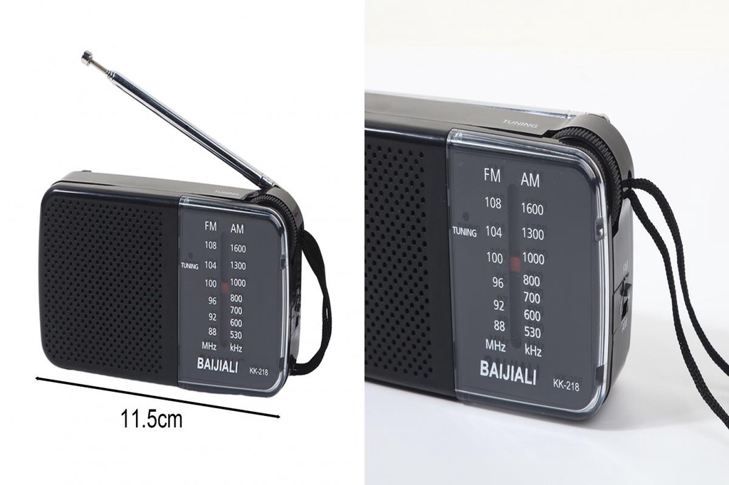 SN Portable Radio Am/fm Radio Portable Am Fm Radio with Hifi Stereo ...
