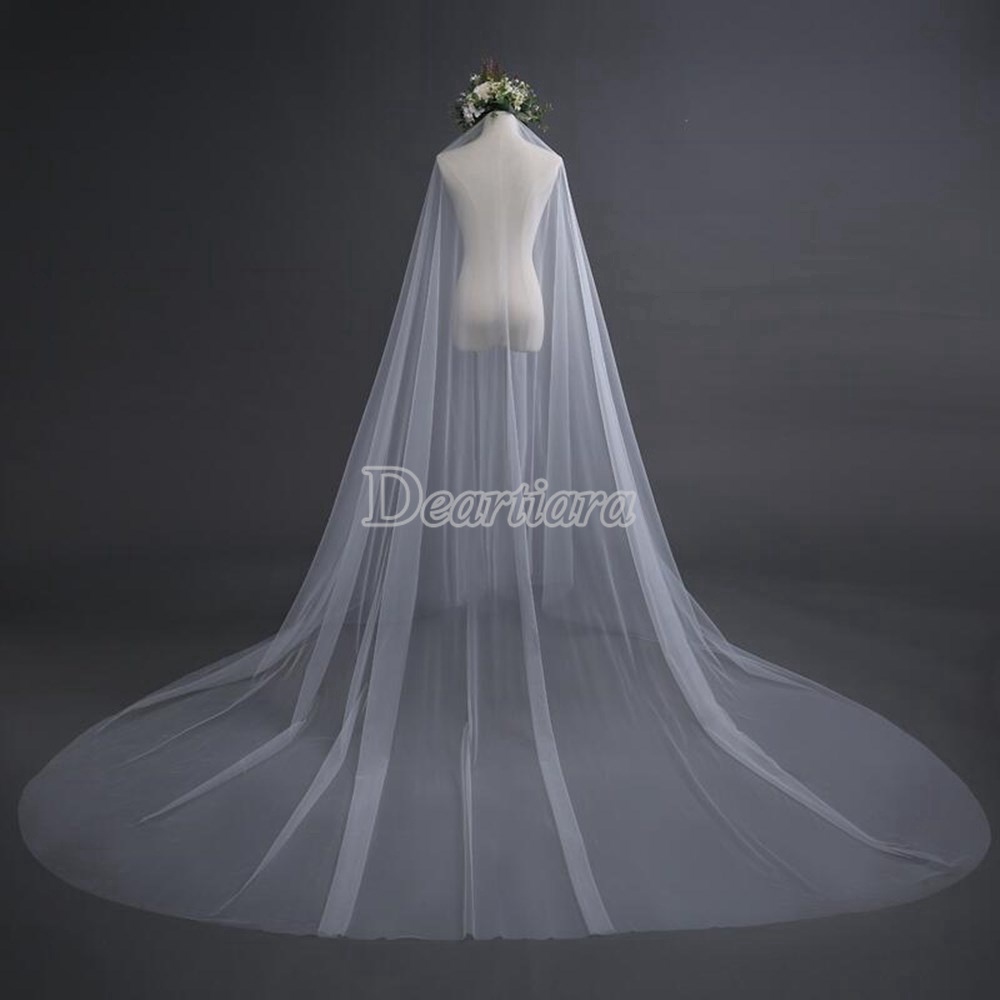🇲🇾 Ready Stock Deartiara Nikah, Bride Veil, Veil Minimalist, Off White ...