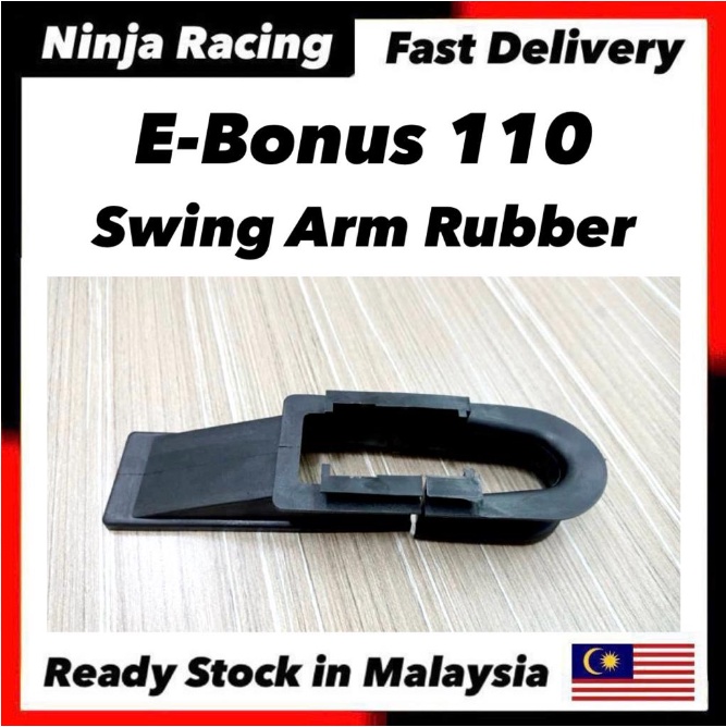 SYM E Bonus 110 Swing Arm Rubber Chain Guard Slide Getah Tahan Rantai ...