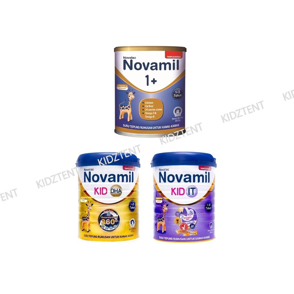 Novamil 1+ (1-3y) / DHA (1-10y) / IT (1-10y) 800g | Shopee Malaysia