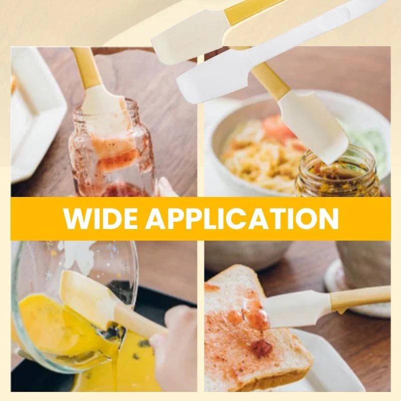 Silicone Cream Spatula Bread Jam Spreader Heat Resistant Non-Stick ...