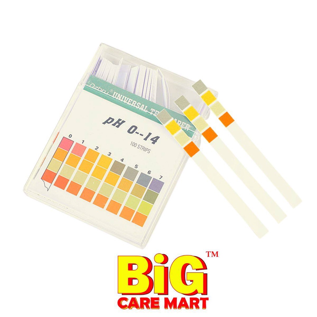 PH TEST STRIP UNIVERSAL TEST PAPER 100s - PH RANGE 1-14 | Shopee Malaysia