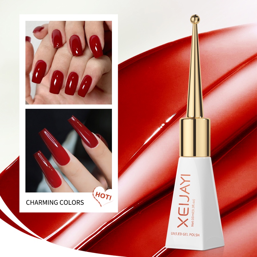1pc Long Lasting Gel Nail Polish Uv Led Soak Off Gel Nail Polish For