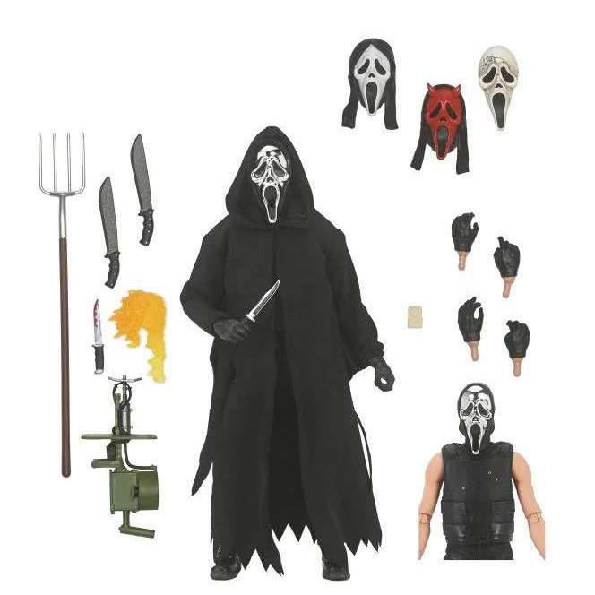 NECA Scream Inferno Version Ghost Face 7 Inches | Shopee Malaysia