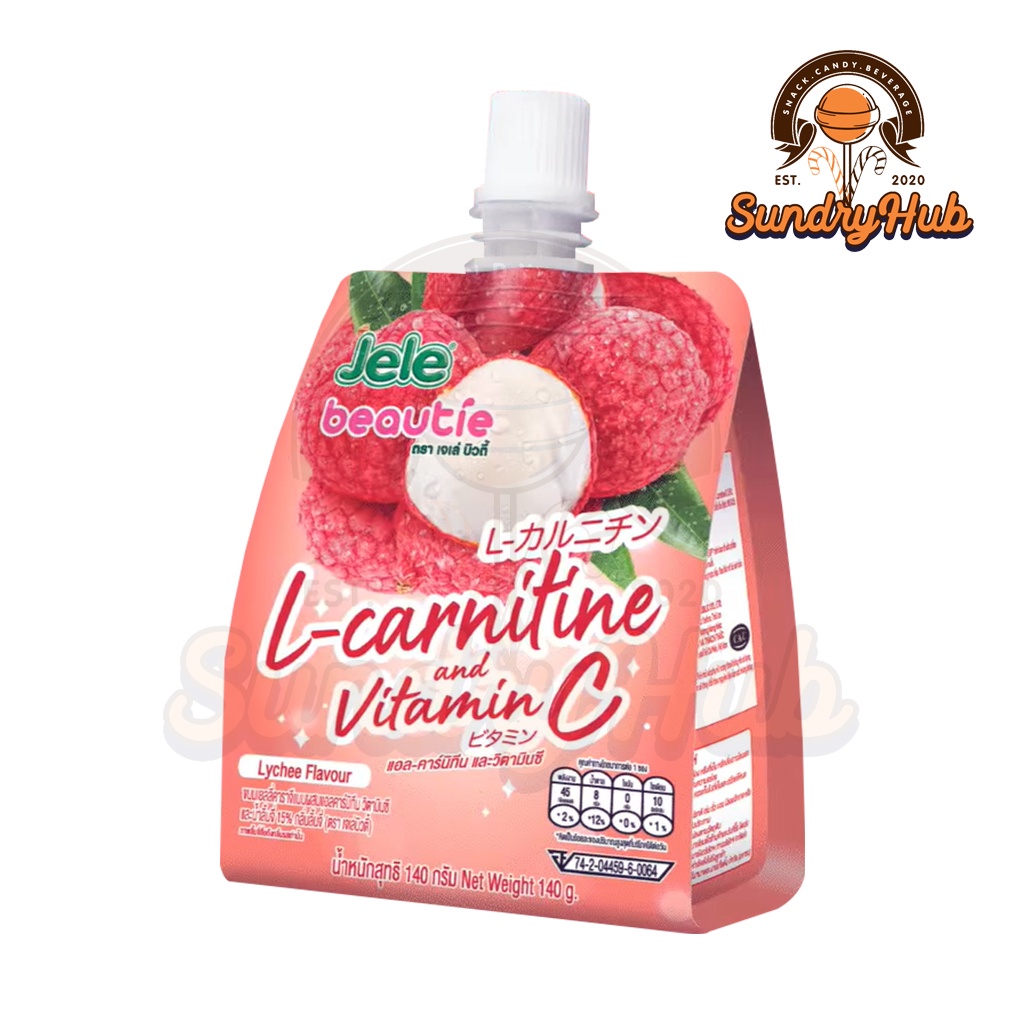 Jele Beautie Drink Lychee 140g | Shopee Malaysia