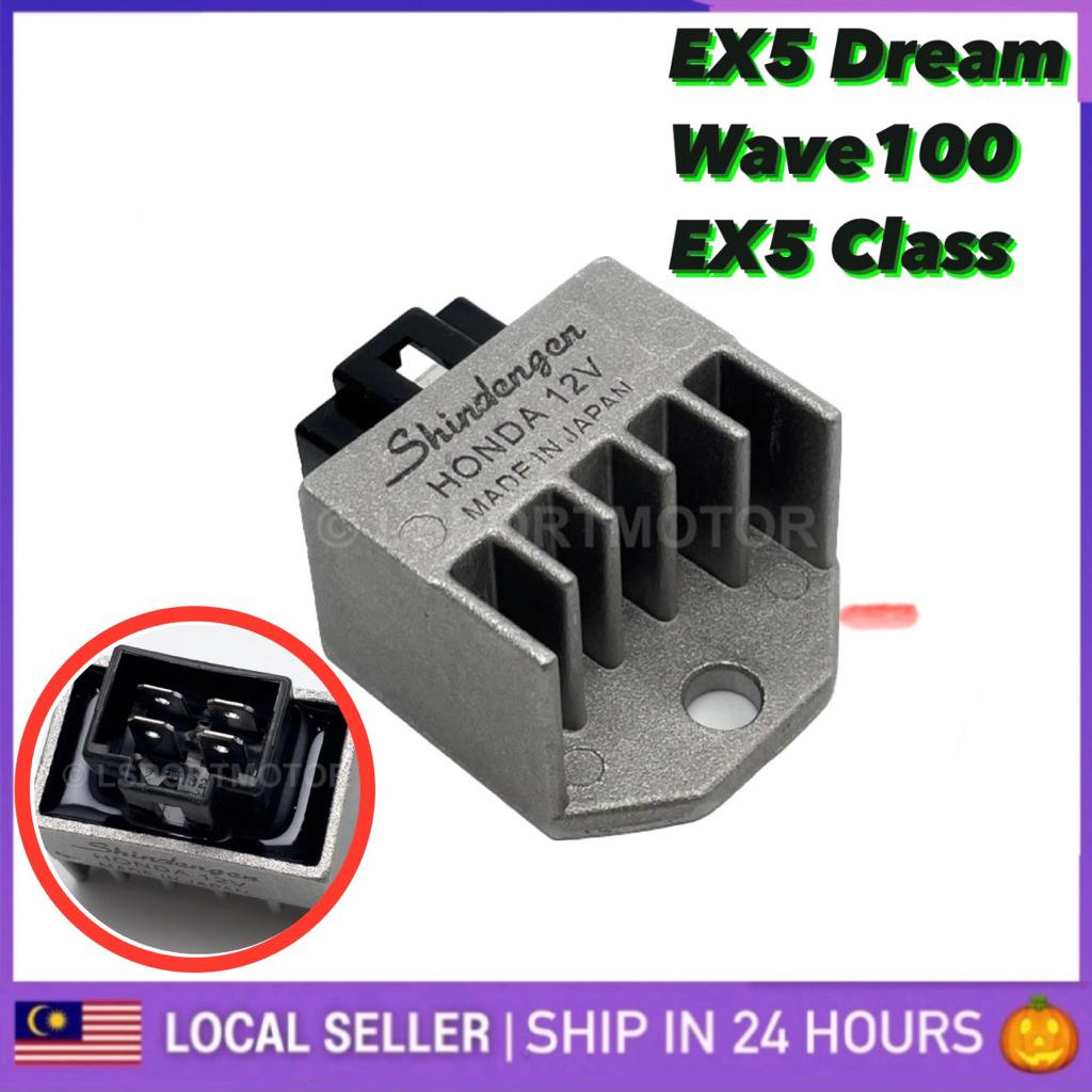 Honda EX5 Class Wave100 DREAM EVO ZR RECTIFIER & REGULATOR EX90 KATAU ...