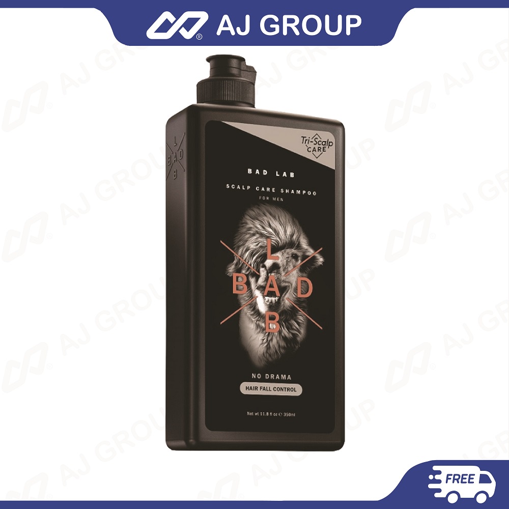 Bad Lab No Drama Hair Fall Control Scalp Care Shampoo (350ml) | Shopee ...