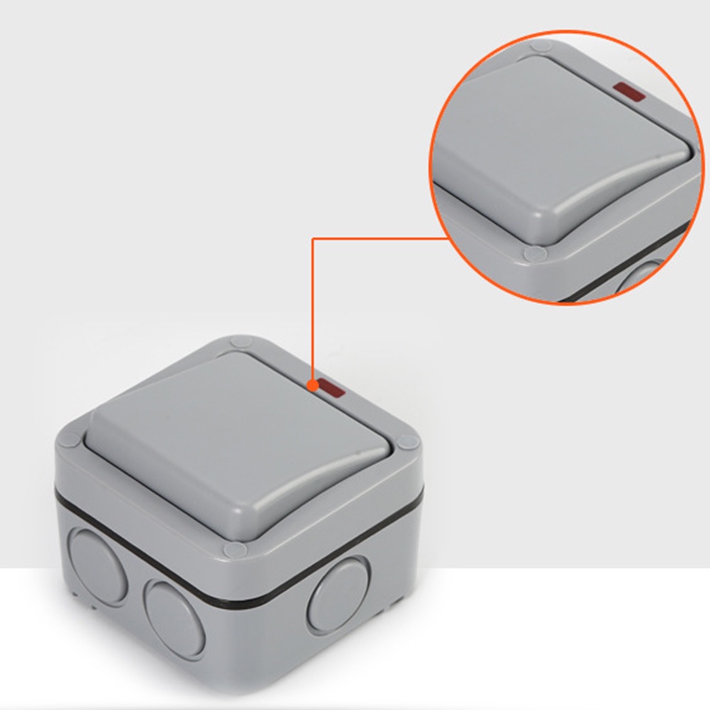 [TWILIGHT] 20A 1 Gang Weatherproof Junction Box Outdoor Switch Switch ...