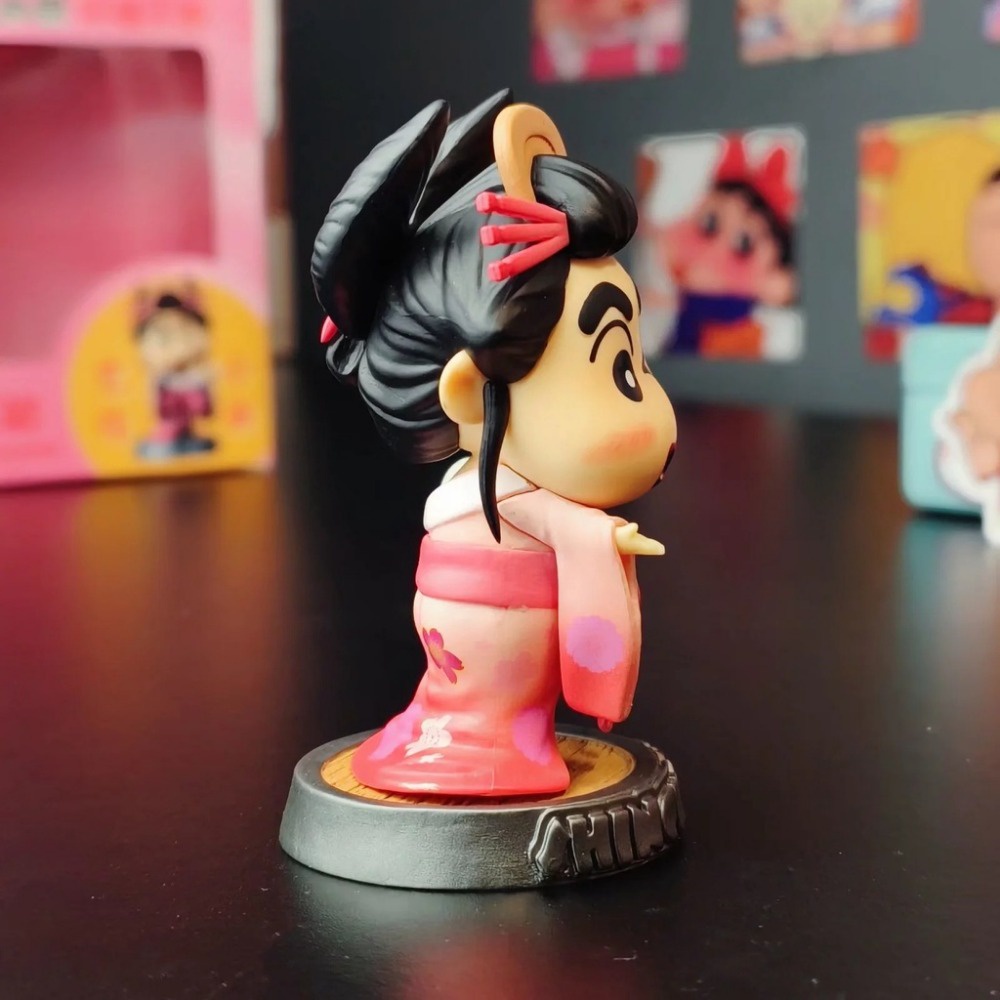 Anime Crayon Shin-chan Cosplay Series Sakyamuni Shin chan Action Figure ...