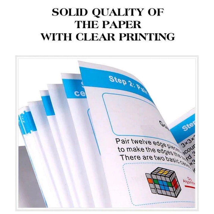 Qiyi Secret Tutorial for Cubes Learning Manual Book Puzzle Cube ...