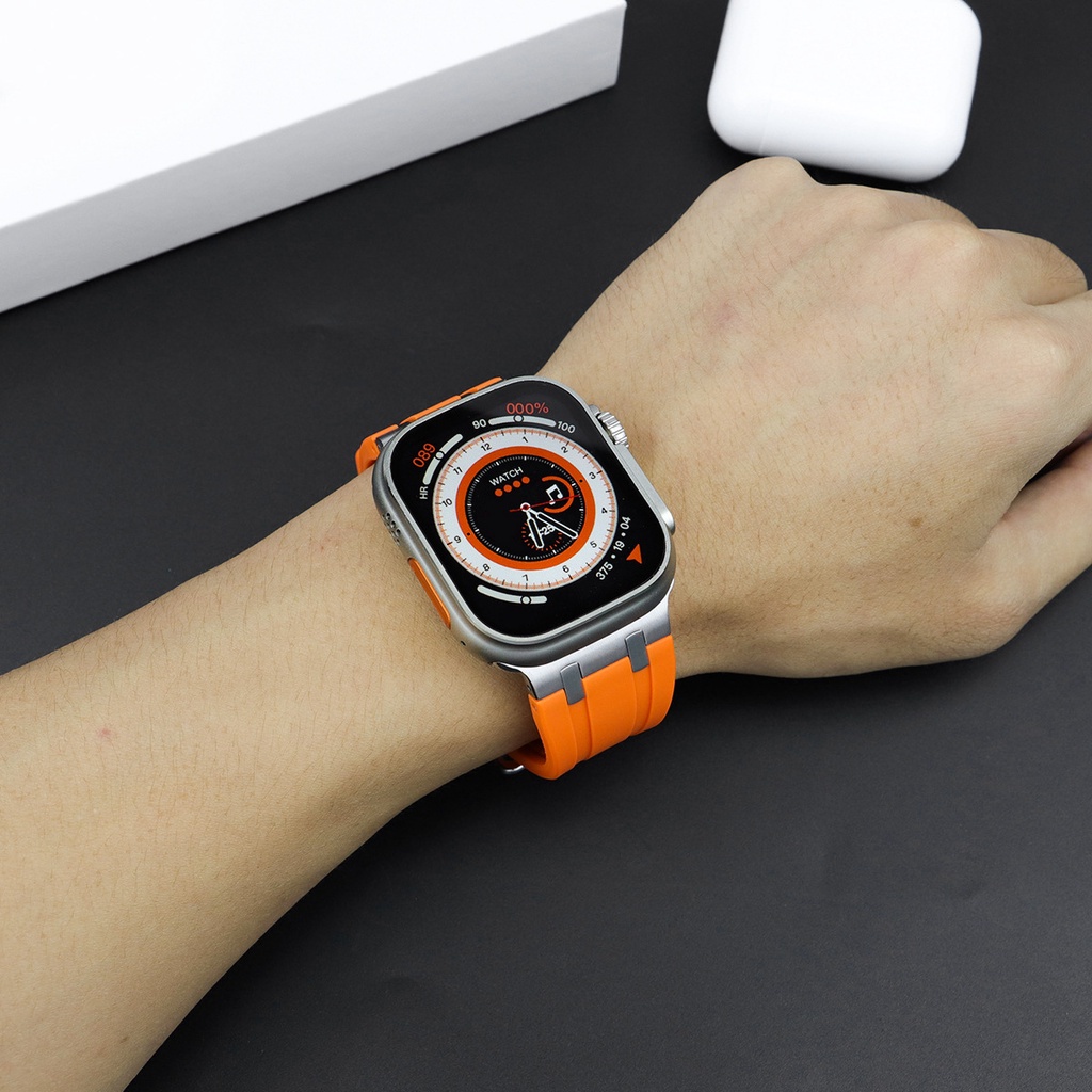 New titanium color clasp iWatch Ultra 2 49mm S9/8/7/6/5/4/SE 45mm 42mm ...