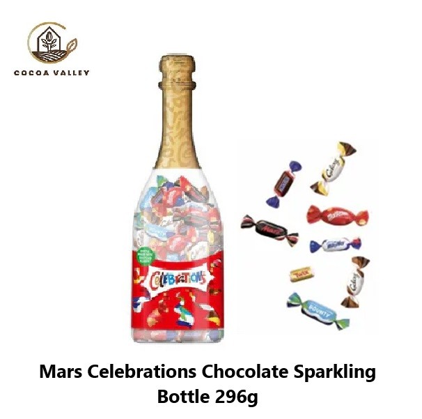 Mars Celebration Chocolate Miniatures Sparkling Bottle 296g | Shopee ...