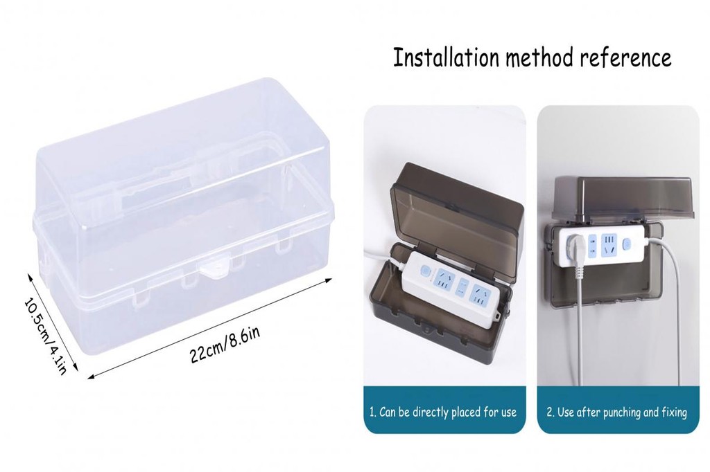 Waterproof Electrical Box Terminal Strip Case Waterproof Outdoor Power ...