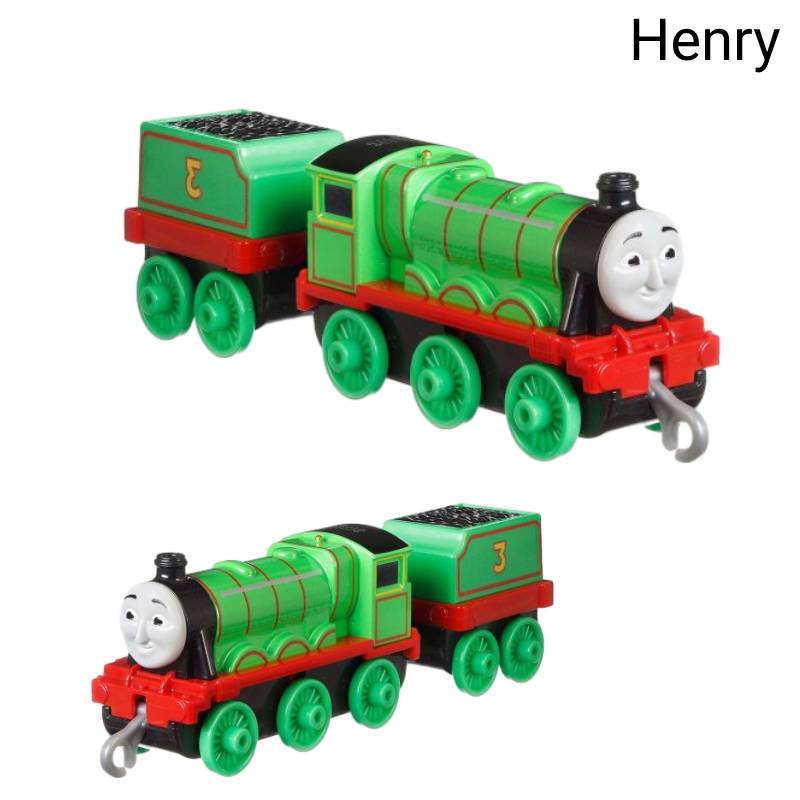 Thomas And Friends Trackmaster Push Along Engine: Henry Train Toys Kid ...