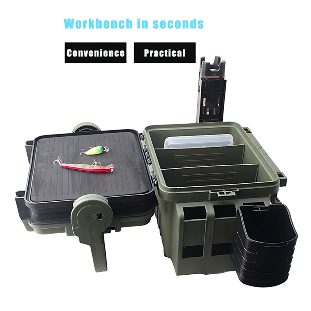 Rod Holder Cup Holder Only for Fishing Tool Box Multi-layer Portable ...