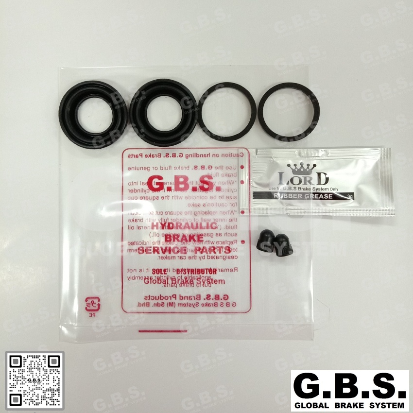 GBS Disc Brake Seal Kit For HONDA ACCORD CA3,PPRELUDE SBO ,CIVIC SR4 ...
