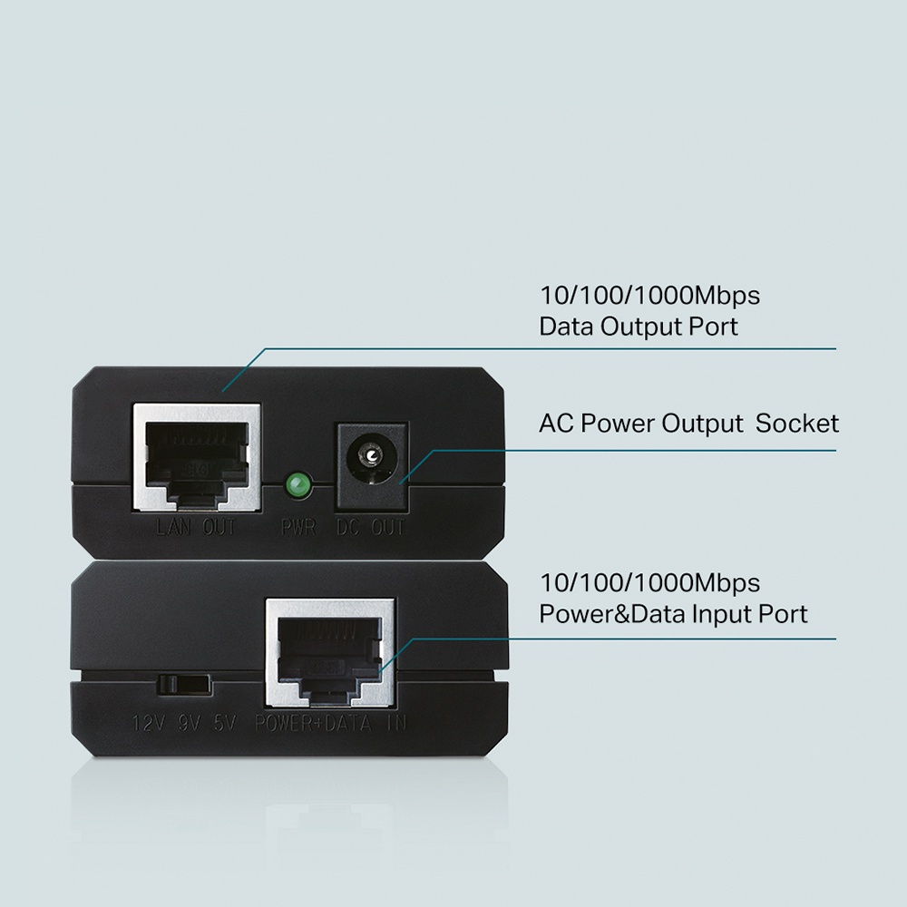 TP-Link TL-POE10R Ethernet PoE Splitter Adapter | Shopee Malaysia