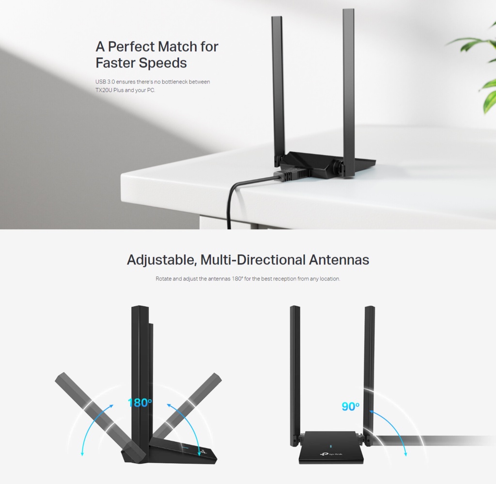 TP-Link Archer TX20U TX20U Nano TX20U Plus AX1800 Wi-Fi 6 Dual Band ...