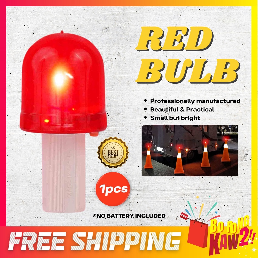 Ultra Bright 1pcs LED Safety Red Flashing Light Hazard Road Block Lamp ...