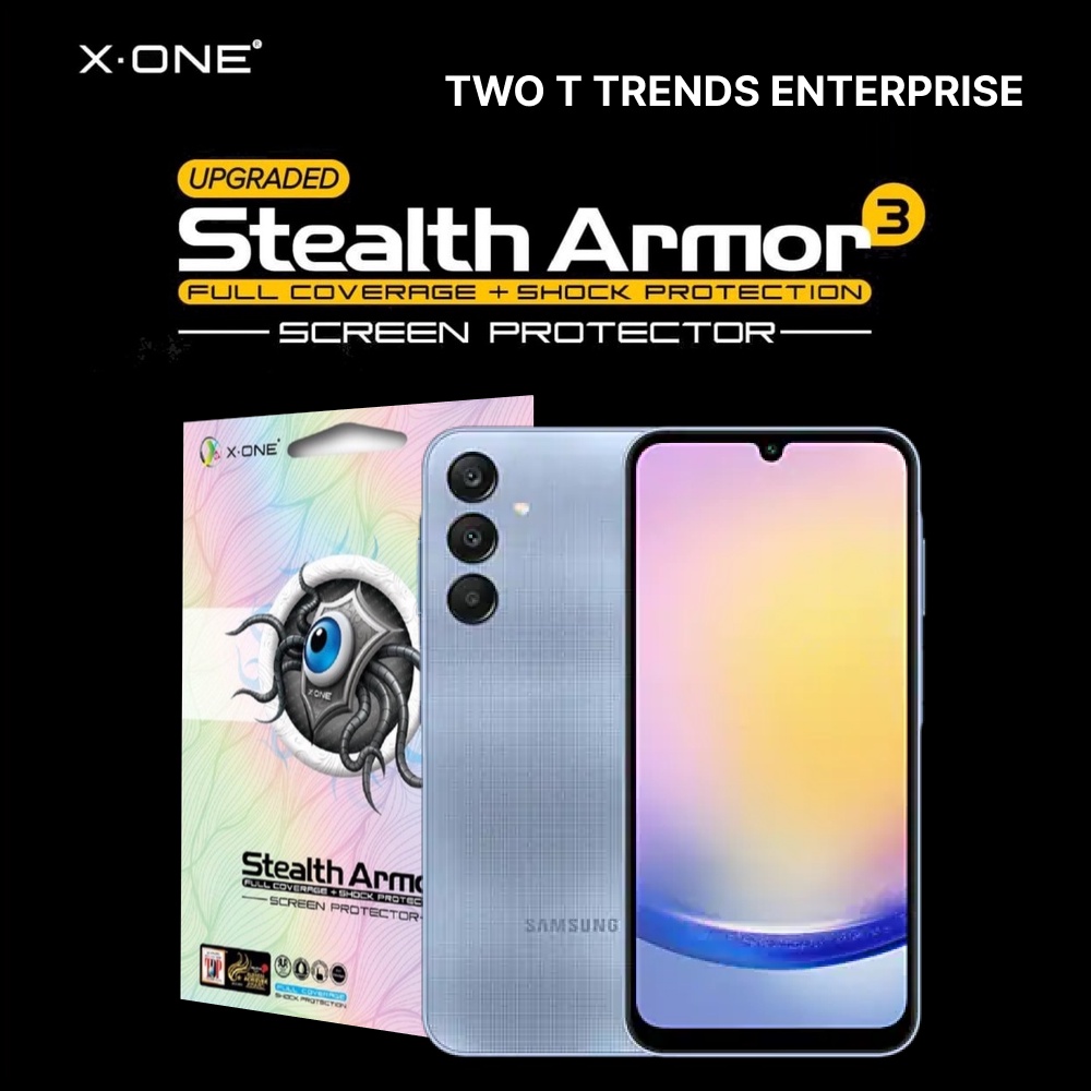 Samsung Galaxy A16 5G A06 A55 A35 A25 A15 A05 A54 A34 A24 A32 X-One Stealth Armor 3 Clear Matte ...