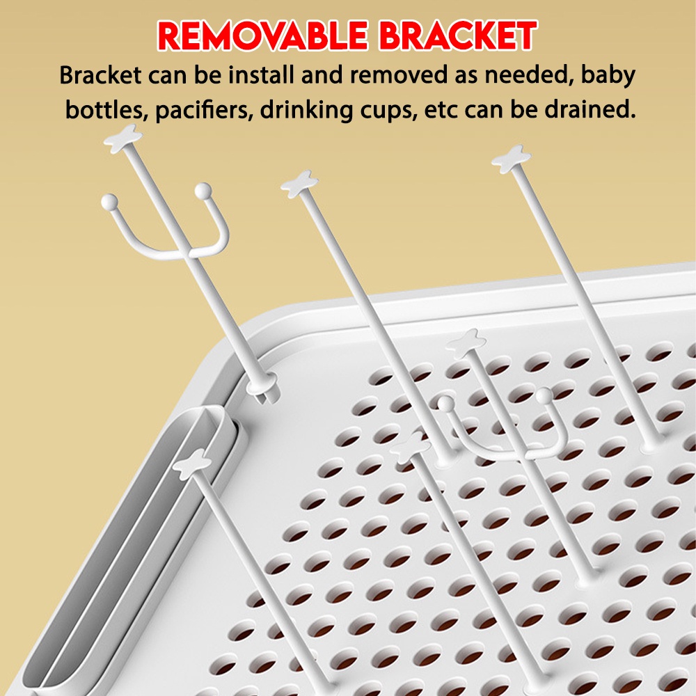 Innohut Multipurpose Cup Drainer Milk Bottle Rack Rak Cawan Bottle ...