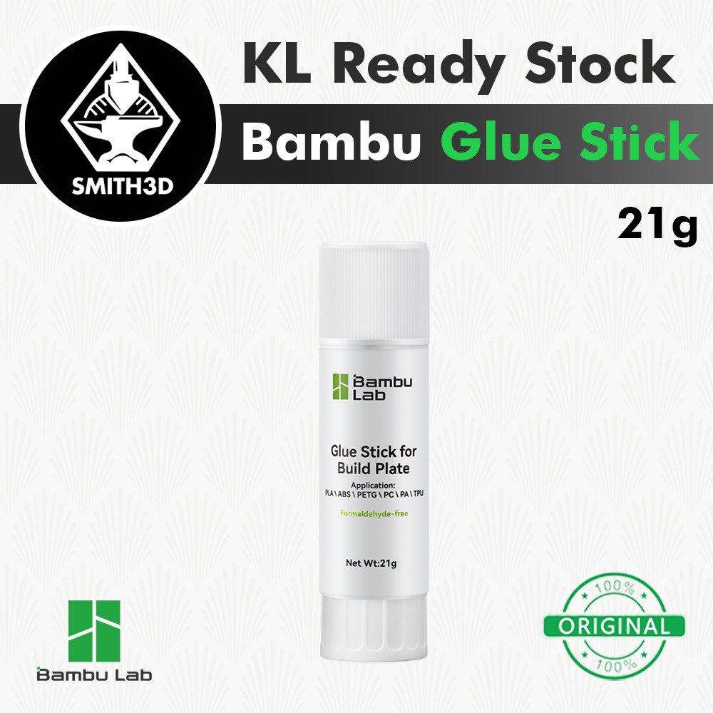 Bambu Lab Glue Stick 21g , 3D Printer Glue Adhesive for Build Plate ...