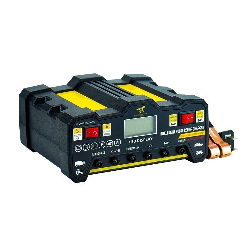 Heavy Duty Battery Charger 12V/24V Car Battery Charger and Maintainer ...