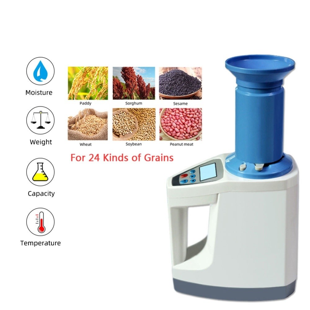 New Grain Moisture/ TEMP Tester Hygrometer Automatic Digital Humidity ...