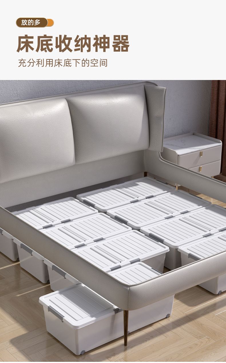 [Free Shipping-limited Time Special Offer] Bed Under Storage Box with ...