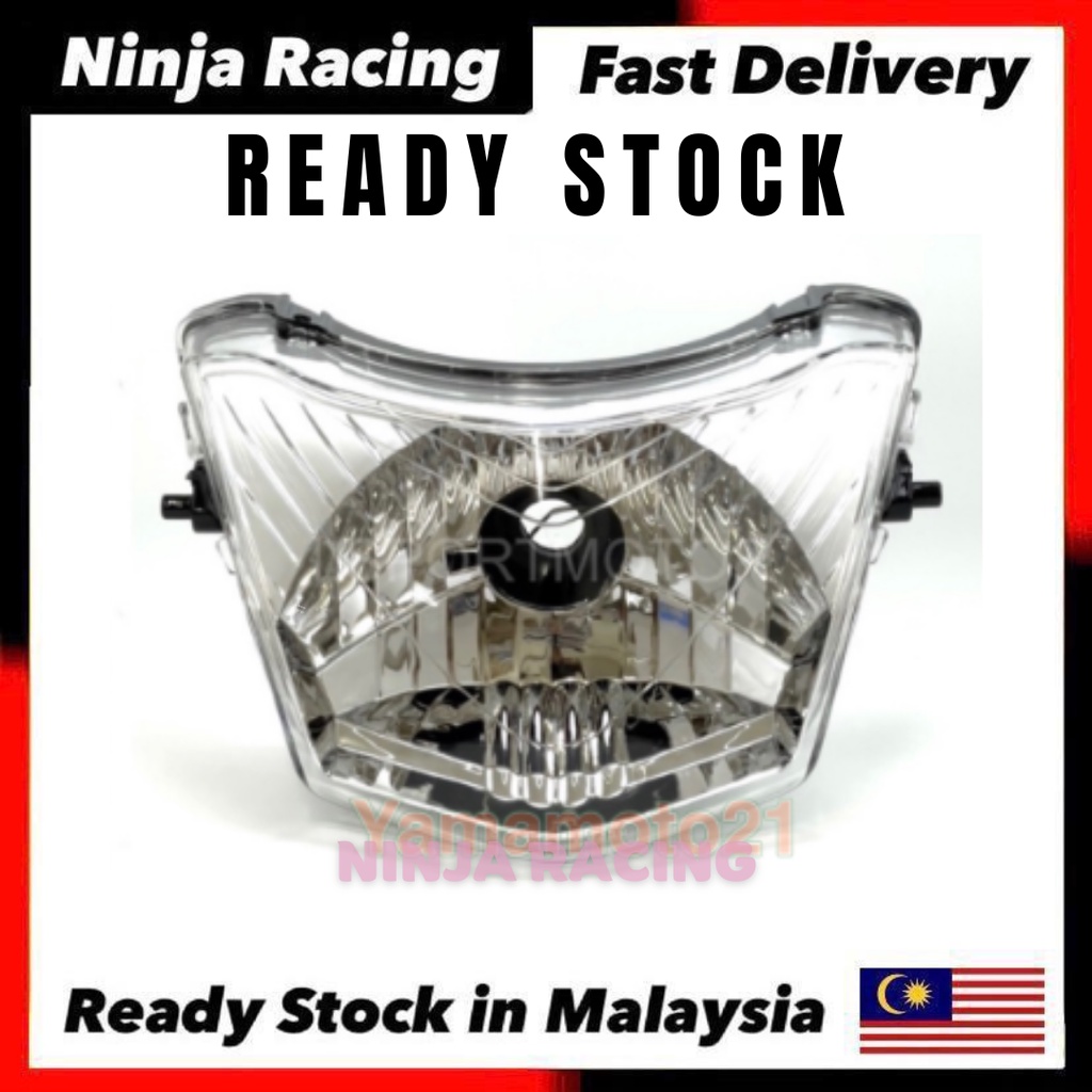 Honda Wave 110 Dx Wave110 Dx Head Lamp Light FRONT HEADLAMP LAMPU DEPAN ...