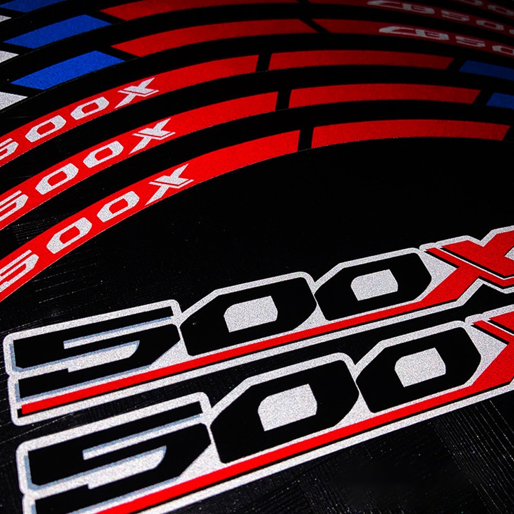 HONDA CB500X Wheel Reflective Sticker Vinyl Waterproof Motorcycle ...