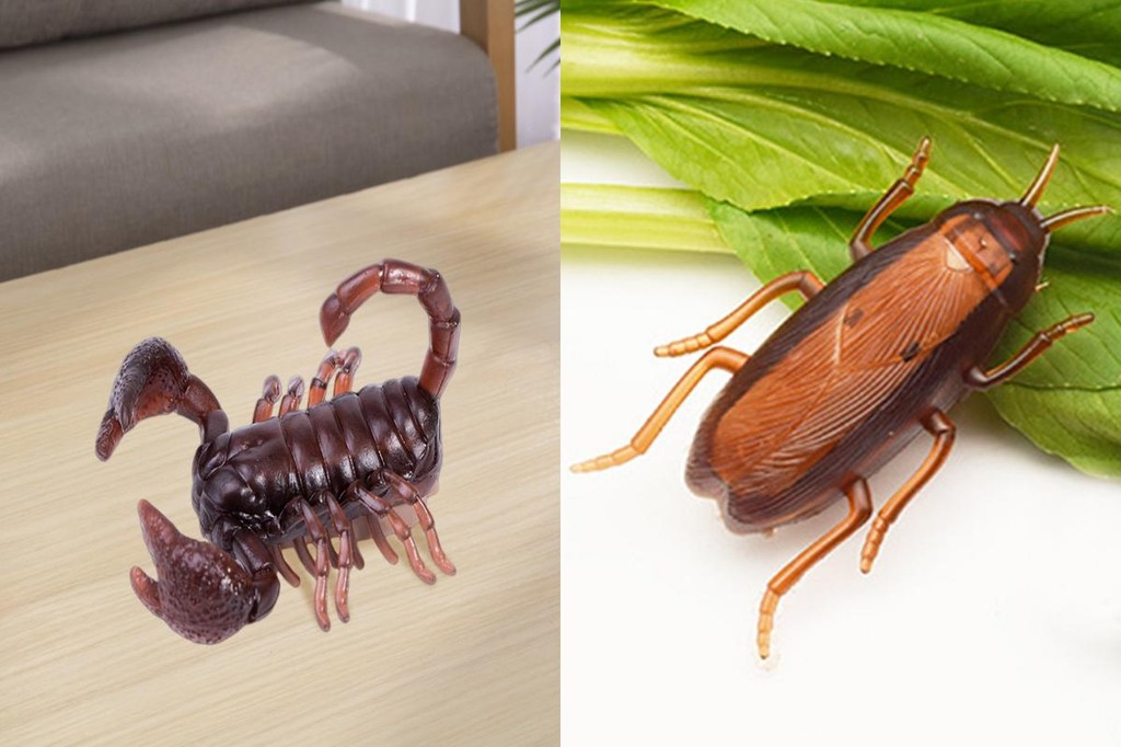 Surprise Crawling Toy Electronic Cockroach Toy Realistic Simulated ...